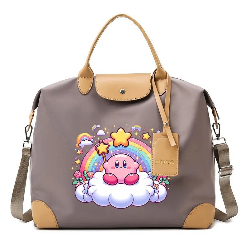 Звездная кабинская мультипликация печатает большие мощности Canvas Bag Женская оксфордская сумка для хранения ткани.