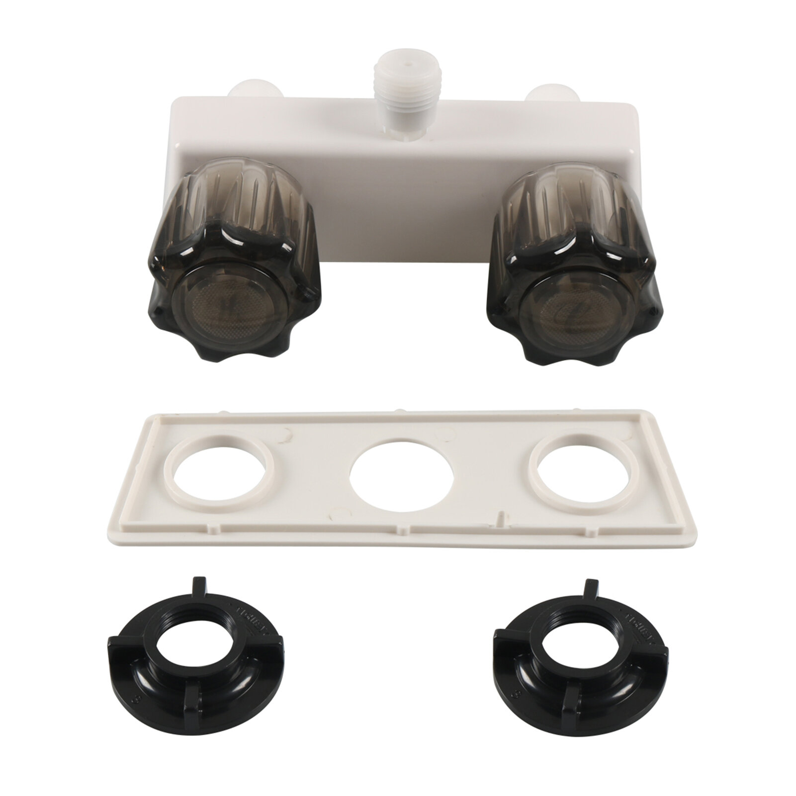 Смеситель для душа для автодома, смеситель для душа, дивертор для душа, 4 дюйма, управление смесительным клапаном для ванной комнаты, для автодома, с двумя ручками