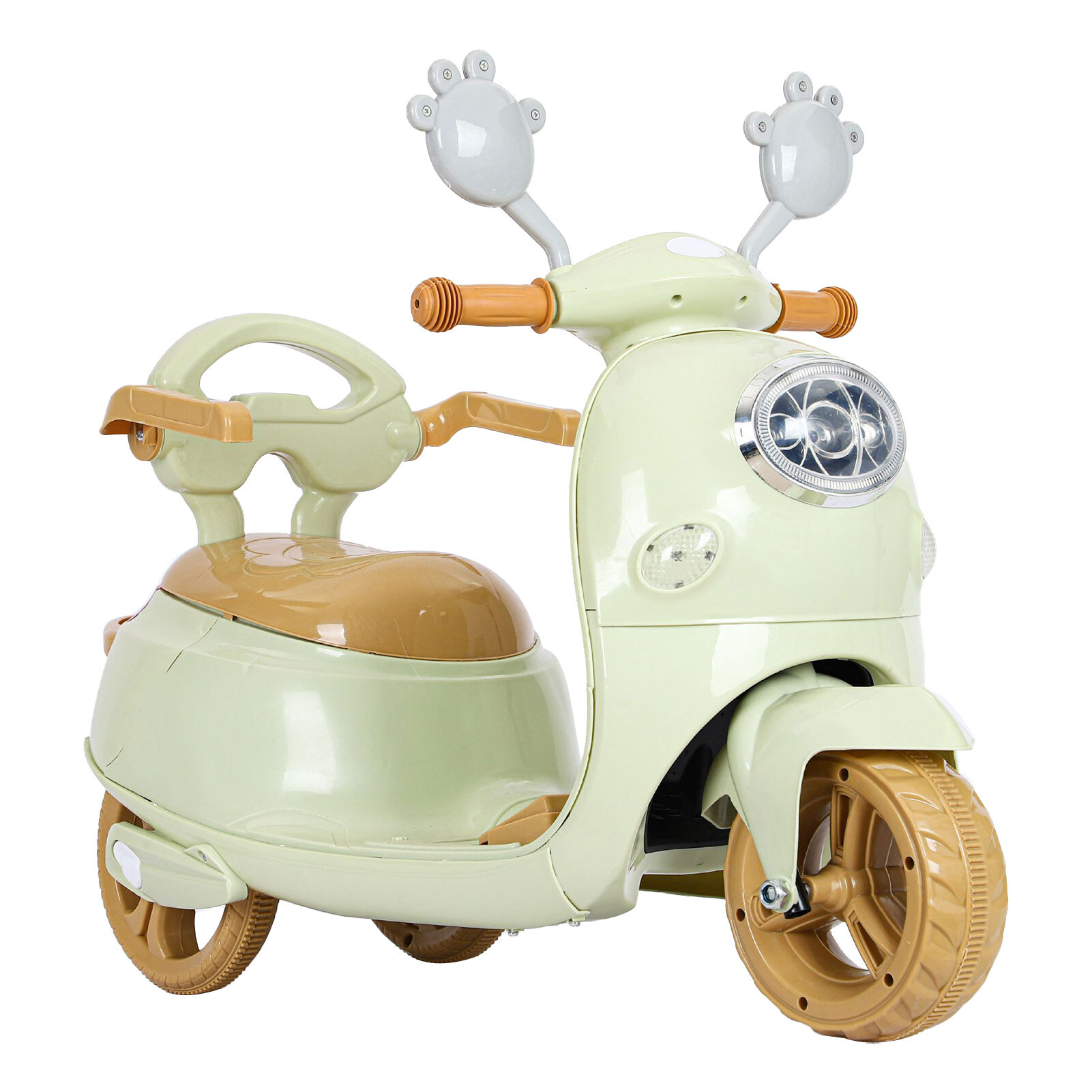 Детский электрический мотоцикл Трицикл 3 -колесный игрушечный автомобиль.