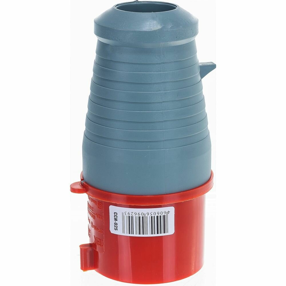 Вилка эл. каб. 32А 3P+PE+N 380В IP44 ССИ-025 IEK PSR02-032-5