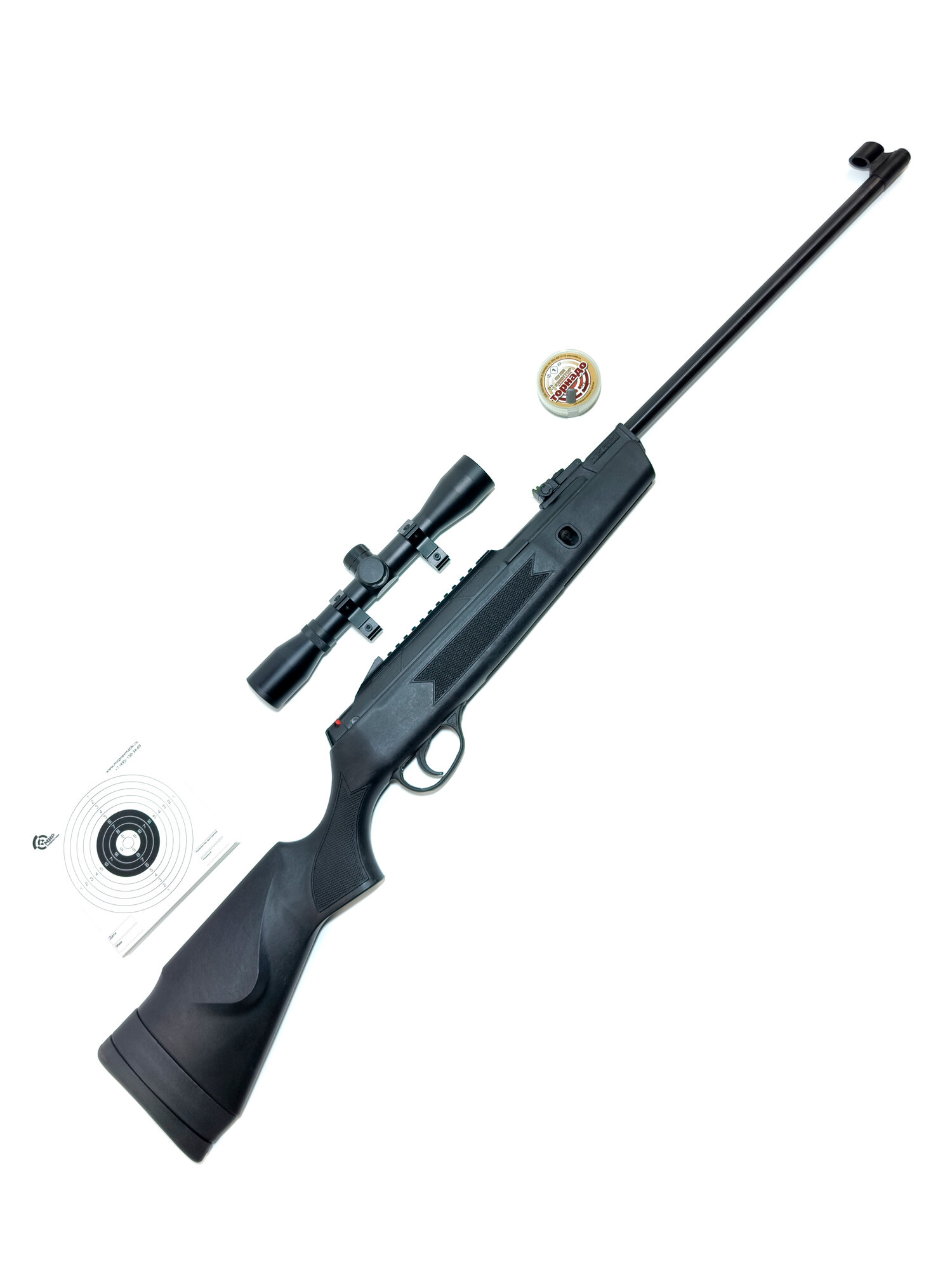 Пневматическая винтовка Hatsan Striker Alpha 4,5 мм комплект