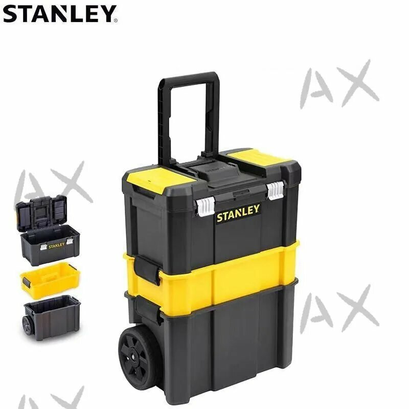 Ящик для инструментов 47.5 х 28.3 х 63 см, 1 секц, ABS пластик, Три слоя.