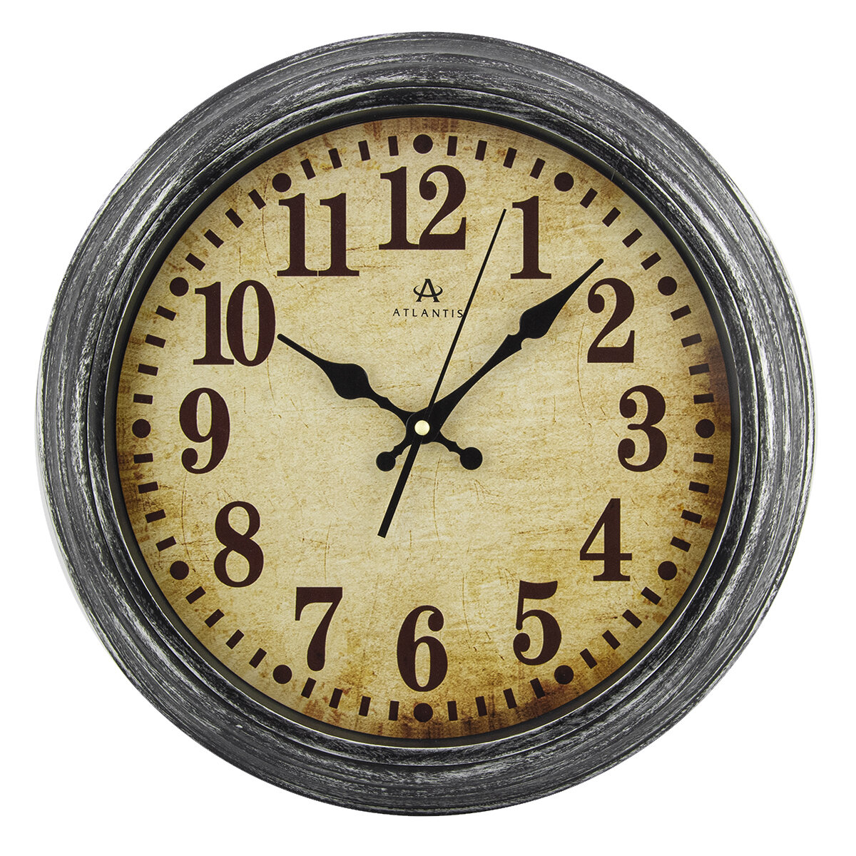 Часы настенные Atlantis TLD-3708C silver