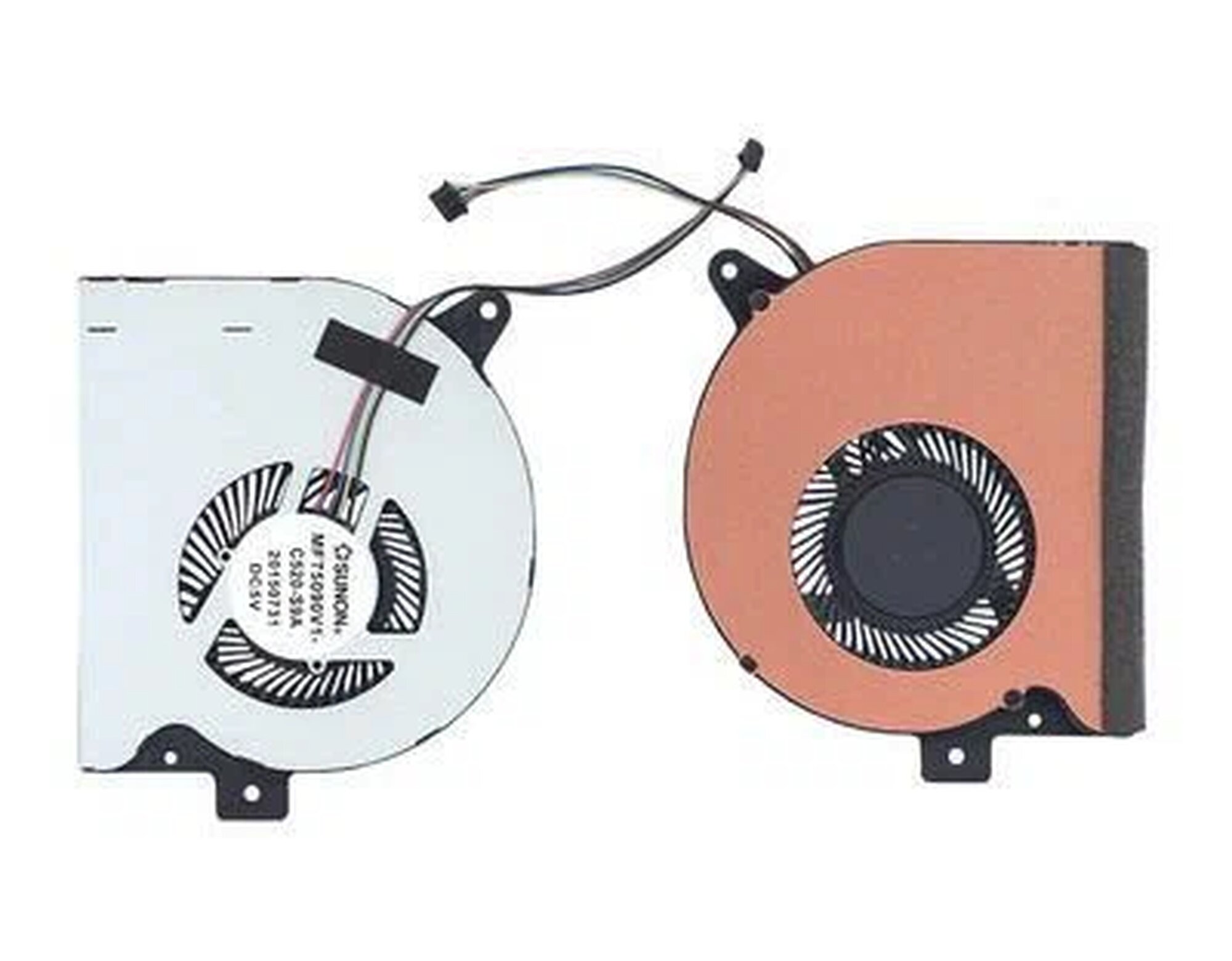 Вентилятор (кулер) для ноутбука Asus ROG G752 ,5V 0.5A 4-pin, GPU (Left)