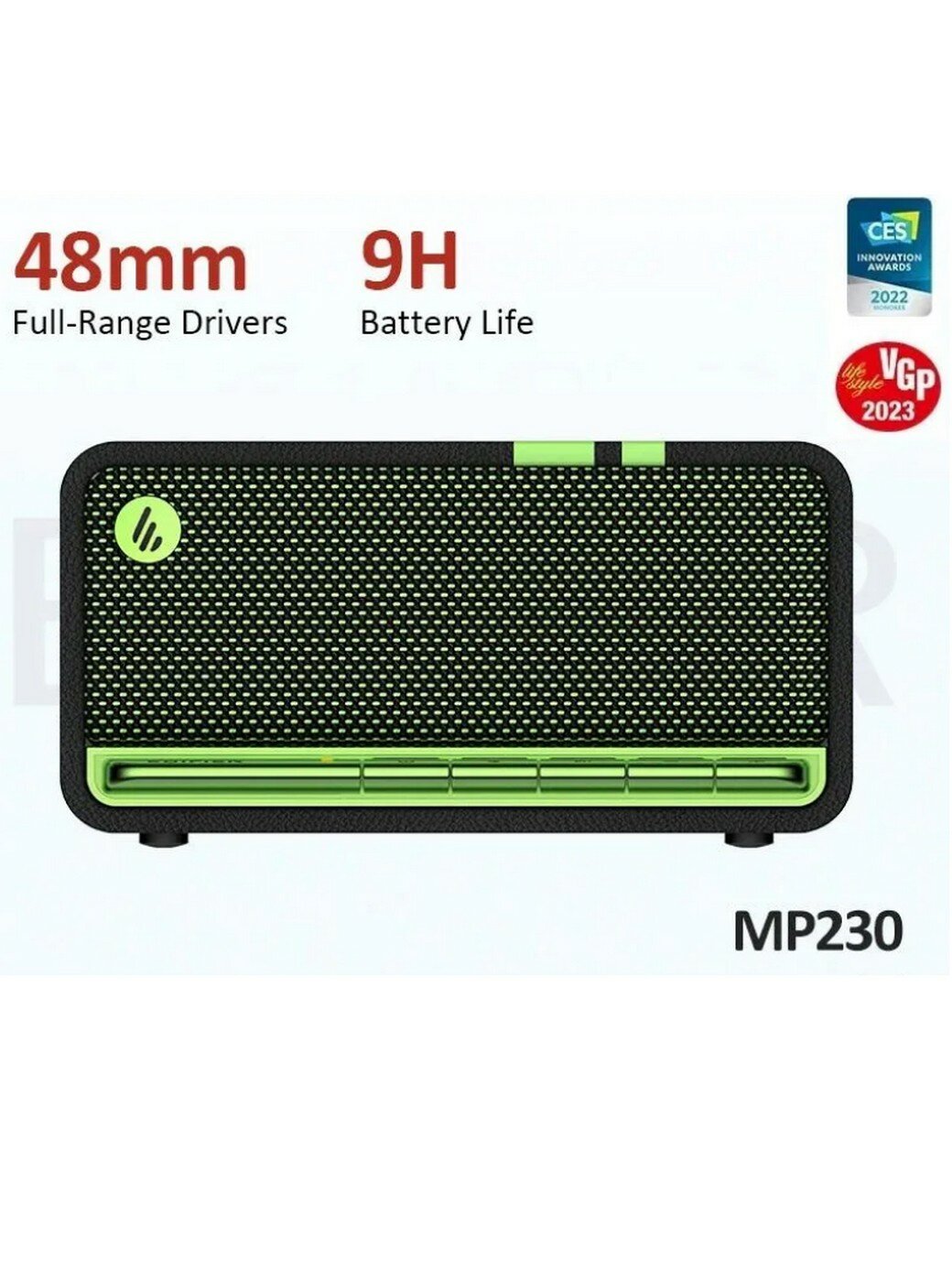 Портативная колонка Edifier MP230, автономное питание, влагозащищенный корпус, Bluetooth 5.0