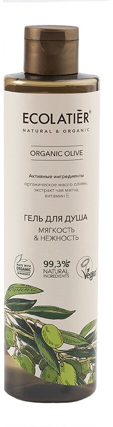 Гель для душа ECOLATIER ORGANIC OLIVE Мягкость & Нежность 350 мл
