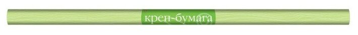 Бумага креповая в рулоне, "пастельные цвета", мятный