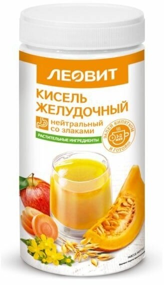 Кисель желудочный нейтральный Леовит 400г