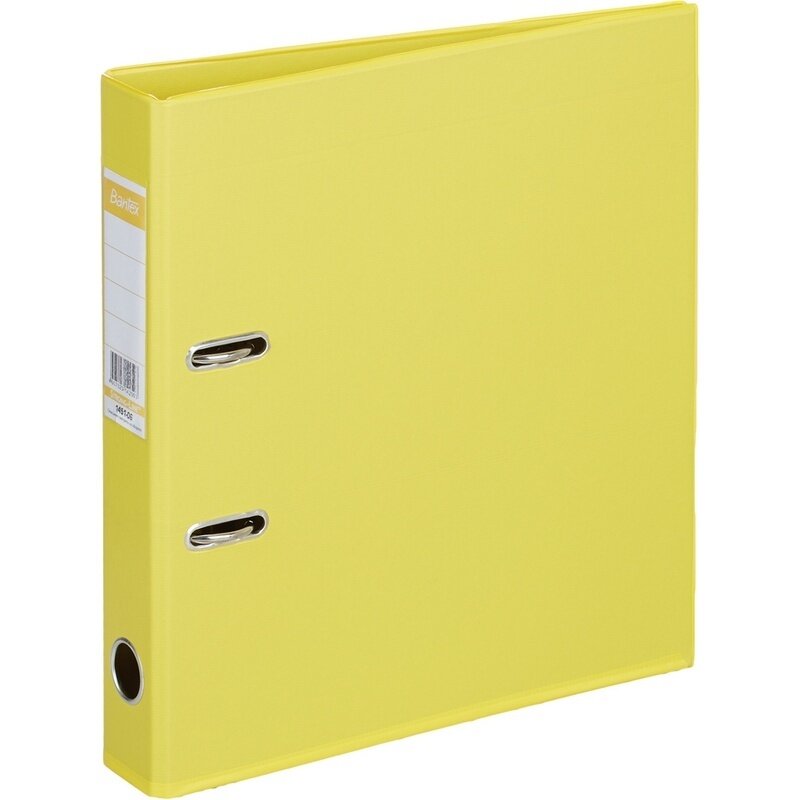 Bantex/ Папка - регистратор Strong Line, желтый, 50 мм