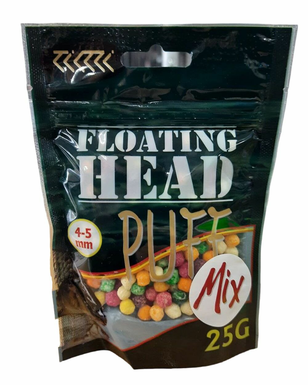 Мягкая приманка / Пуффы для рыбалки 4-5 мм "Микс" - воздушные плавающие шарики для рыбалки