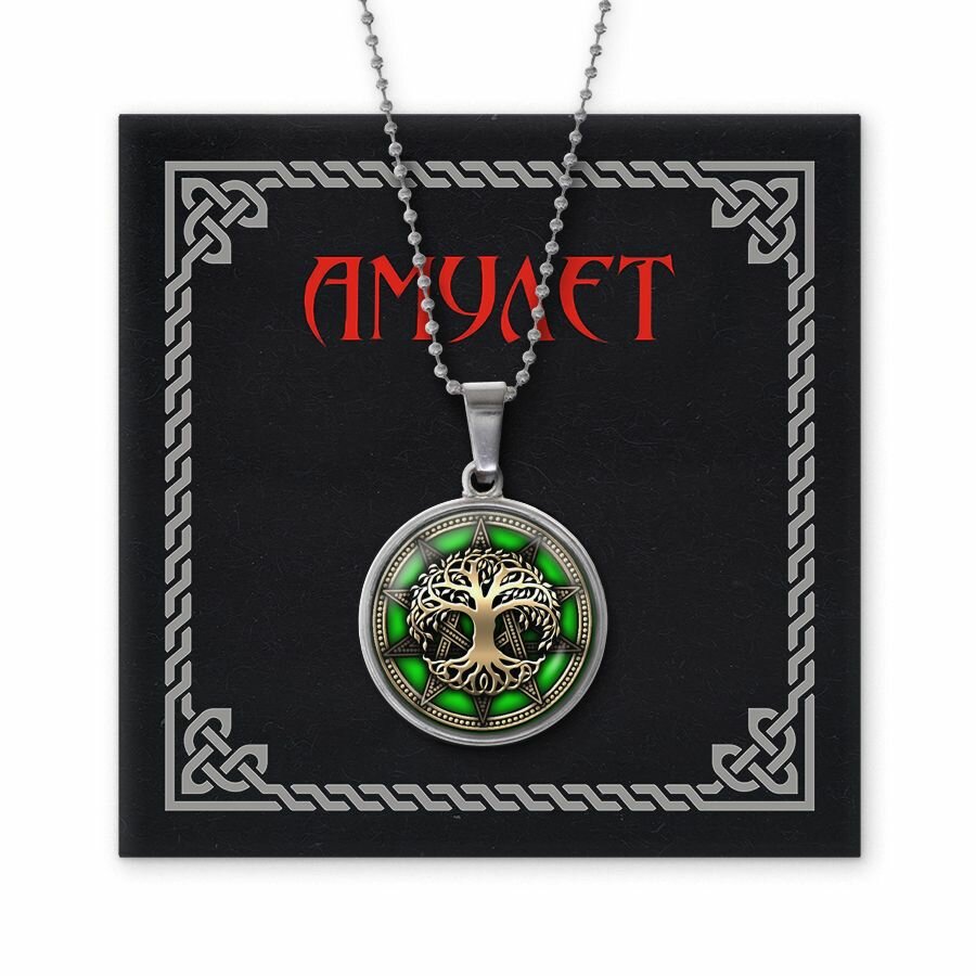 Колье, стекло