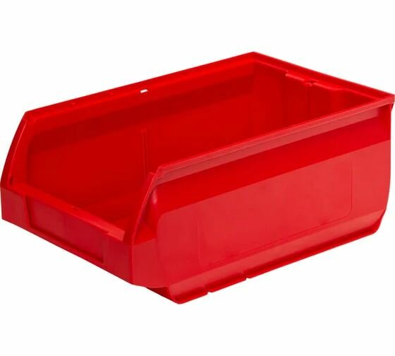 Ящик для хранения Gigant 350x230x150 мм, пластиковый, красный 32079