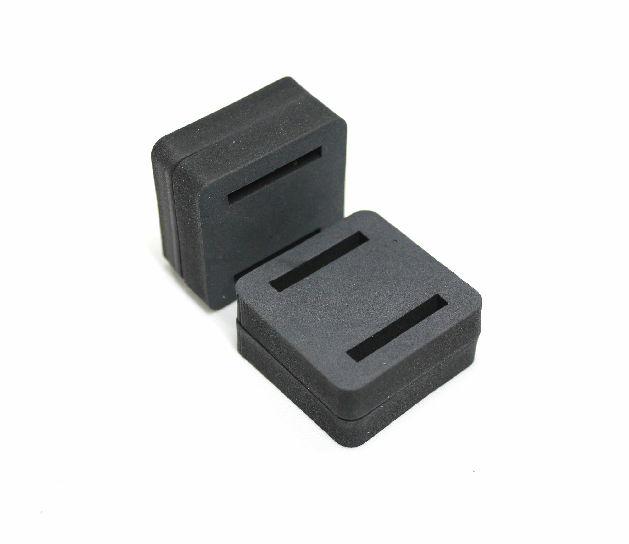 Набор доборников для байкпакинга 4 шт, размер 44х44 мм, цвет черный, PROTECT