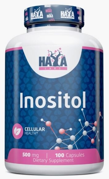 Haya Labs Инозитол. Inositol 500mg 100caps