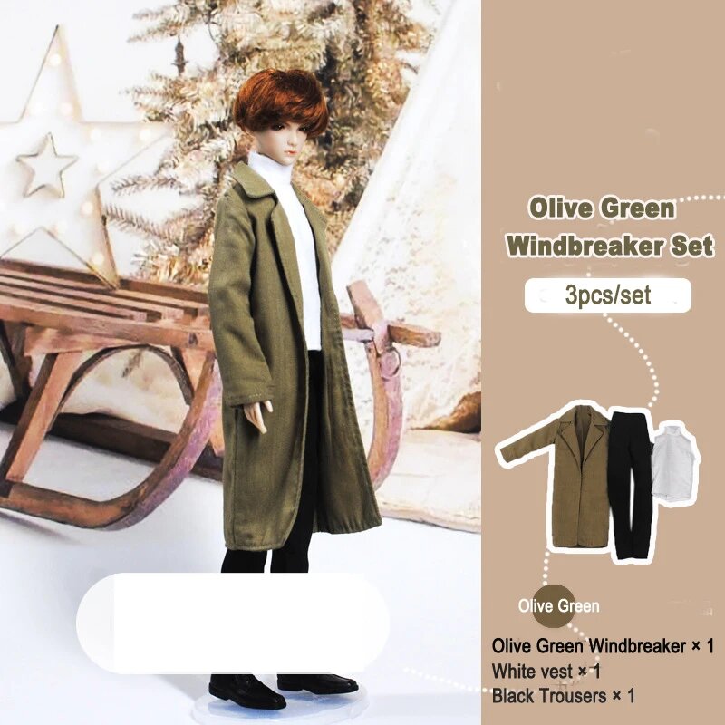 Кукольный костюм Olive green 30 см BOMELON