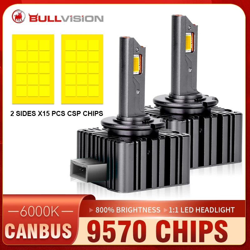 Лампы Bullvision D1S, CANBUS NO ERROR, D1S