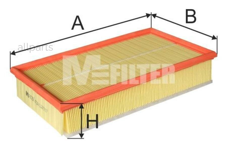 M-FILTER K724/1 фильтр воздушный!\ VW T5 2.0/3.2 V6 24V/1.9TDi/2.5TDi 03>