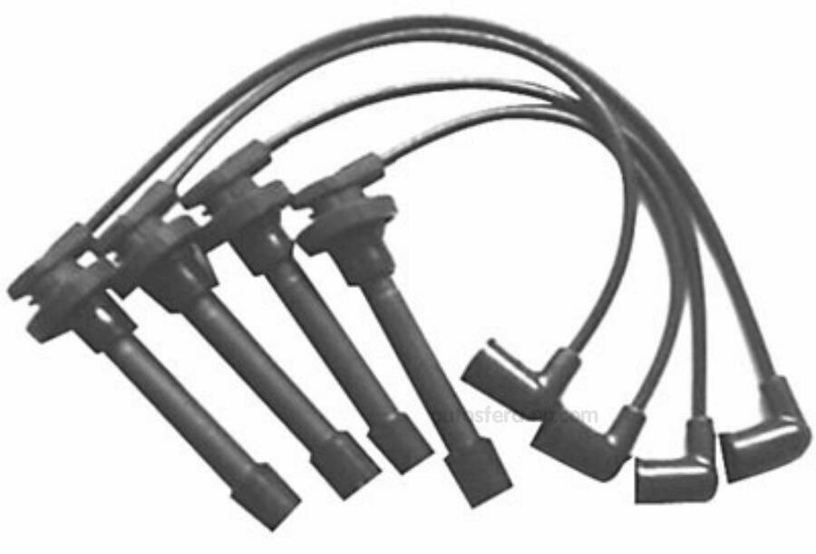 ALD A05018 Комплект проводов (черный силикон), Honda CR-V 2.0 16V 99-02