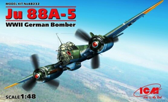 48232 ICM Германский бомбардировщик Ju 88A-5 Масштаб 1/48