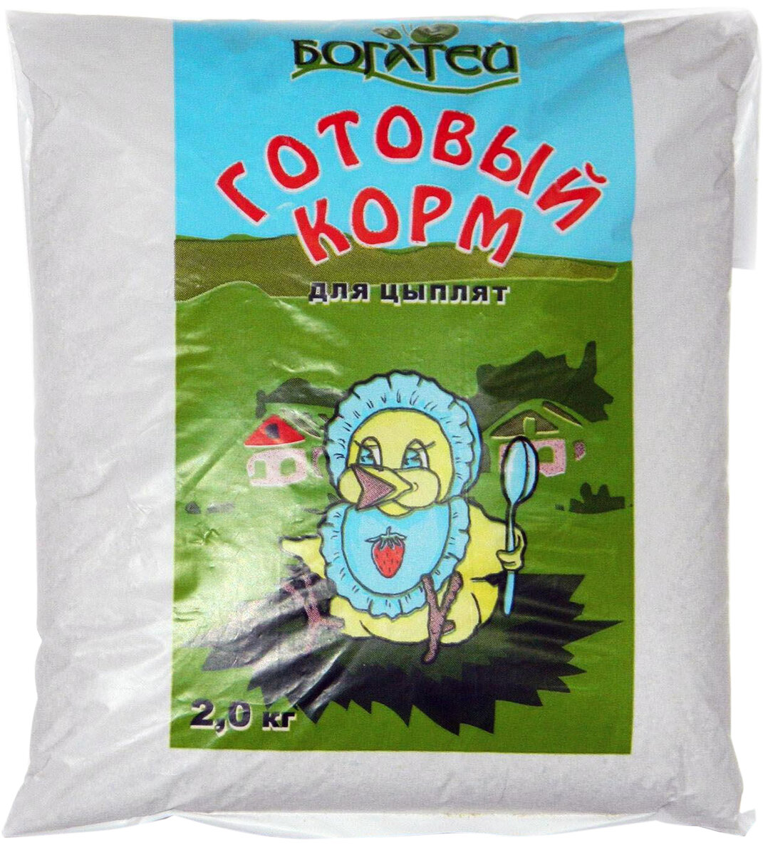 Корм готовый для цыплят Богатей (2 кг)