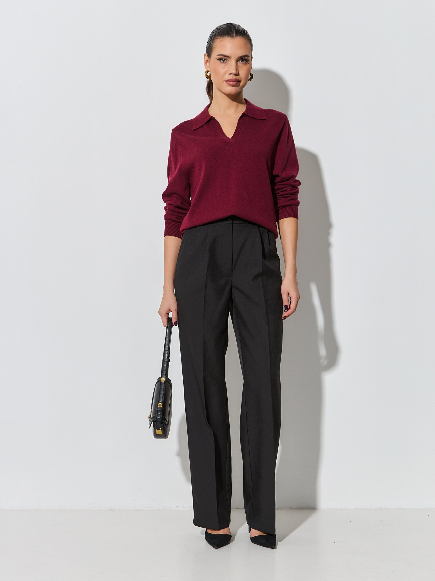 Брюки палаццо