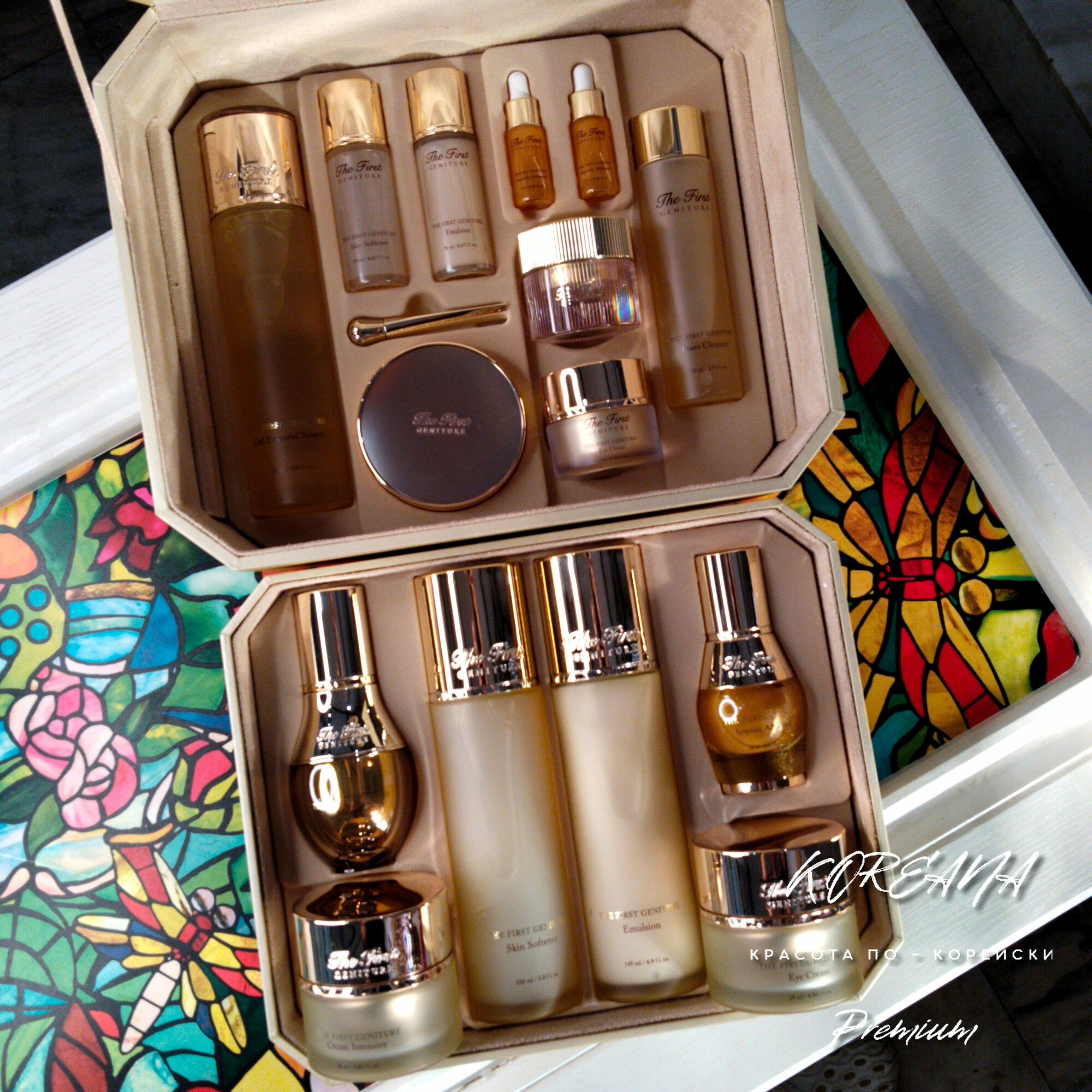 O HUI Набор косметики для лица, корейский люкс The First Geniture Firstige Set Ohui