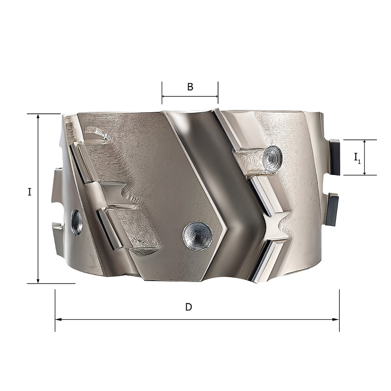 Фрезы алмазные прифуговочные для кромкооблицовочных станков D=100x30x40 LH Rotis 225.10030403DL