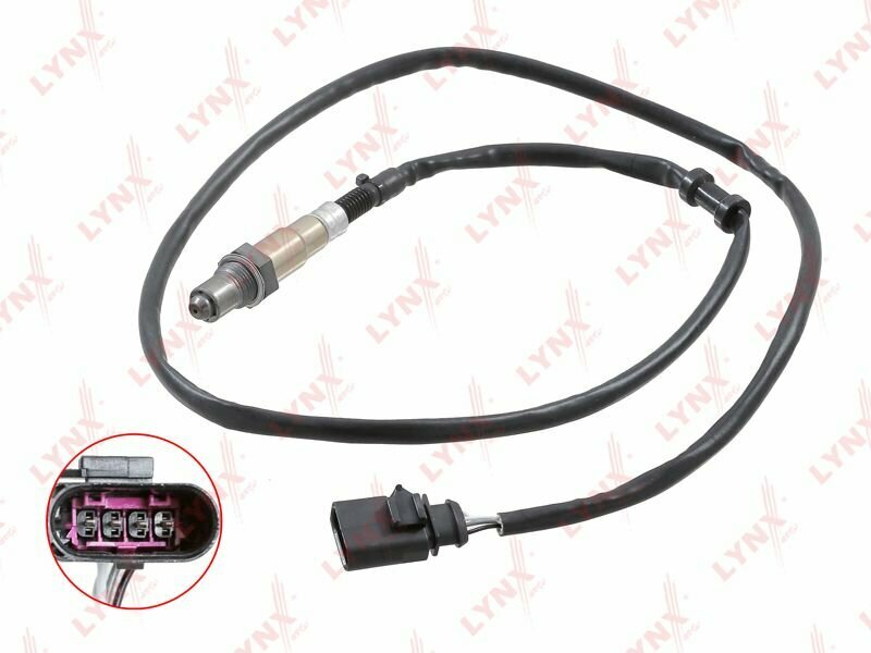 LYNXauto Датчик кислорода (Лямбда-зонд) для AUDI 1.8-2.0 A3 8P 06-13 / TT 1.8-3.2 06-14, SKODA 1.8 TSI Octavia II 09-13