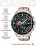 Наручные часы CASIO Edifice, черный, серебряный, красный