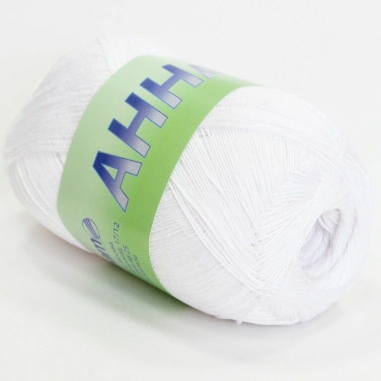 Анна 16 SEAM 100% хлопок 100гр*530м*1шт белый 372