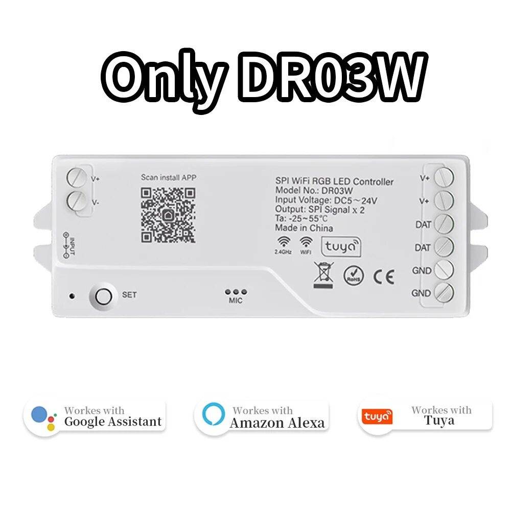 RGB контроллер LOAMLIN DR03W WiFi для светодиодной ленты DR03W