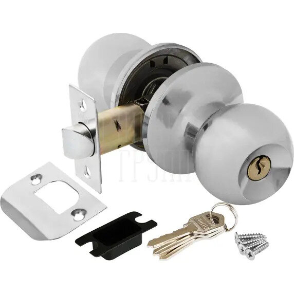 Ручка Punto (Пунто) защелка DK672/ET (6072/E) (кл./фик.) хром