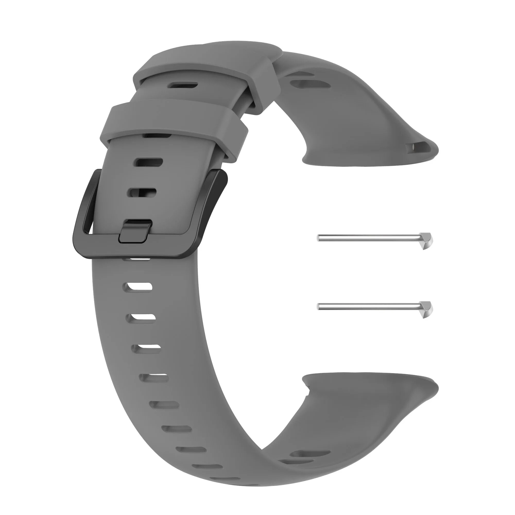 Серый силиконовый ремешок для Polar Vantage V 2