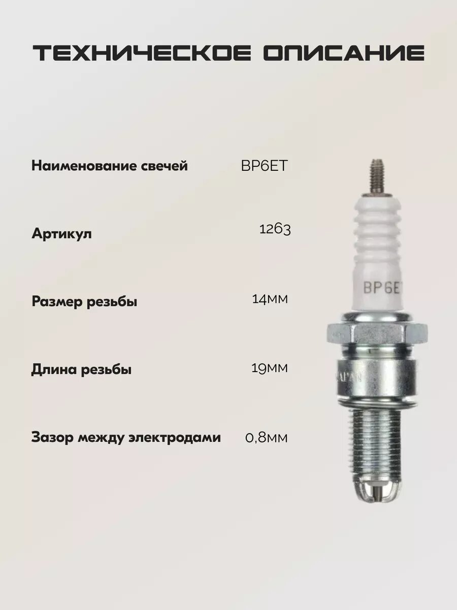 Свеча зажигания NGK, никелевый сплав, для Audi, Fiat, Lancia, Peugeot, Seat, VW — фото 1