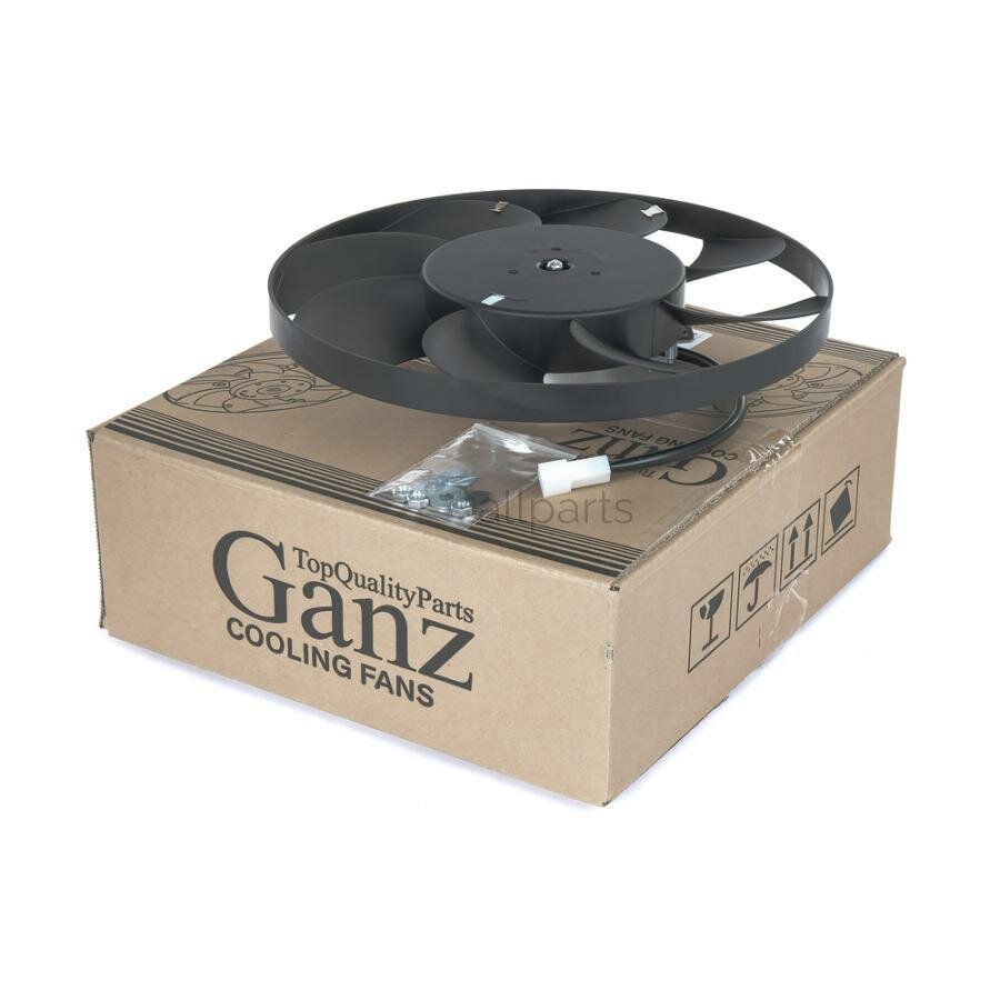 GANZ GIC06241 Вентилятор радиатора основного с кожухом для ВАЗ 2170 GANZ GIC06241