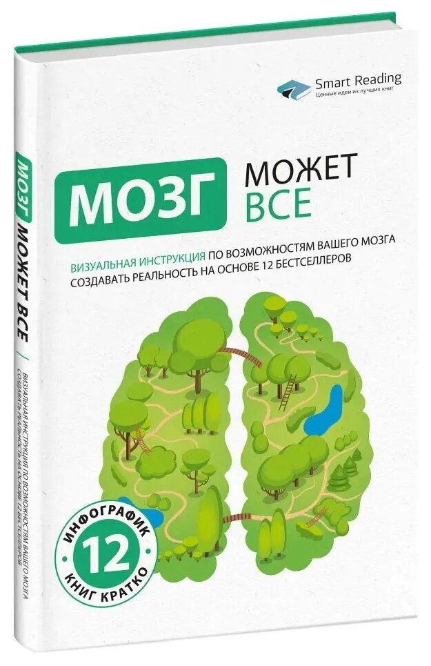 Мозг может все. Визуальная инструкция по возможностям вашего мозга создавать реальность на основе 12 бестселлеров / Детские книги