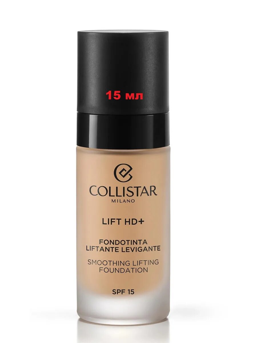 3G Тональный крем Collistar "Lift Hd+ Naturale Dorato", лифтинг-эффект, 15мл