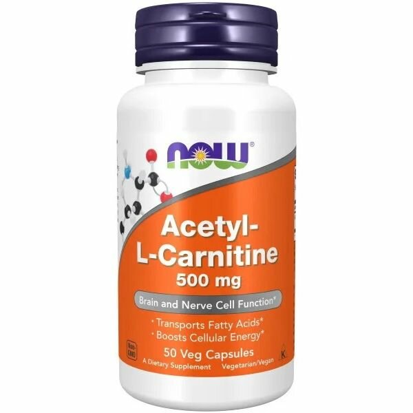 Ацетил-L-Карнитин ("Acetyl-L-Carnitine") (капсулы массой 740 мг) №50