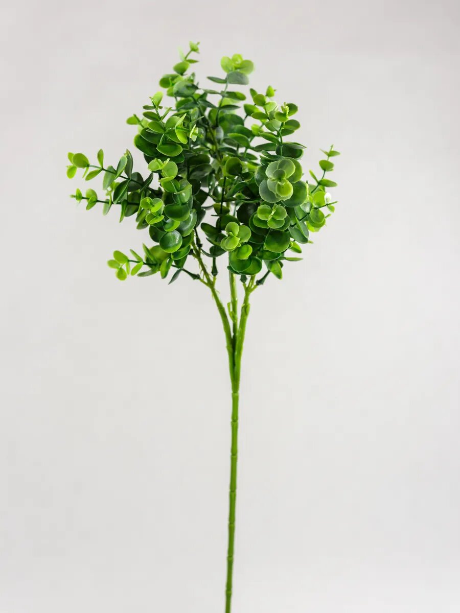 Цветок искусственный Эвкалипт ветка 60 см