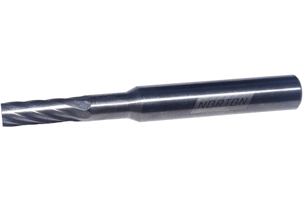 Бор‑фреза NORTON тип A 4×14 мм карбид вольфрама для ПШМ, обработка алюминия и цветных металлов
