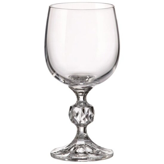 Набор бокалов для белого вина Crystal Bohemia "STERNA", 190 мл (набор 6 шт.)