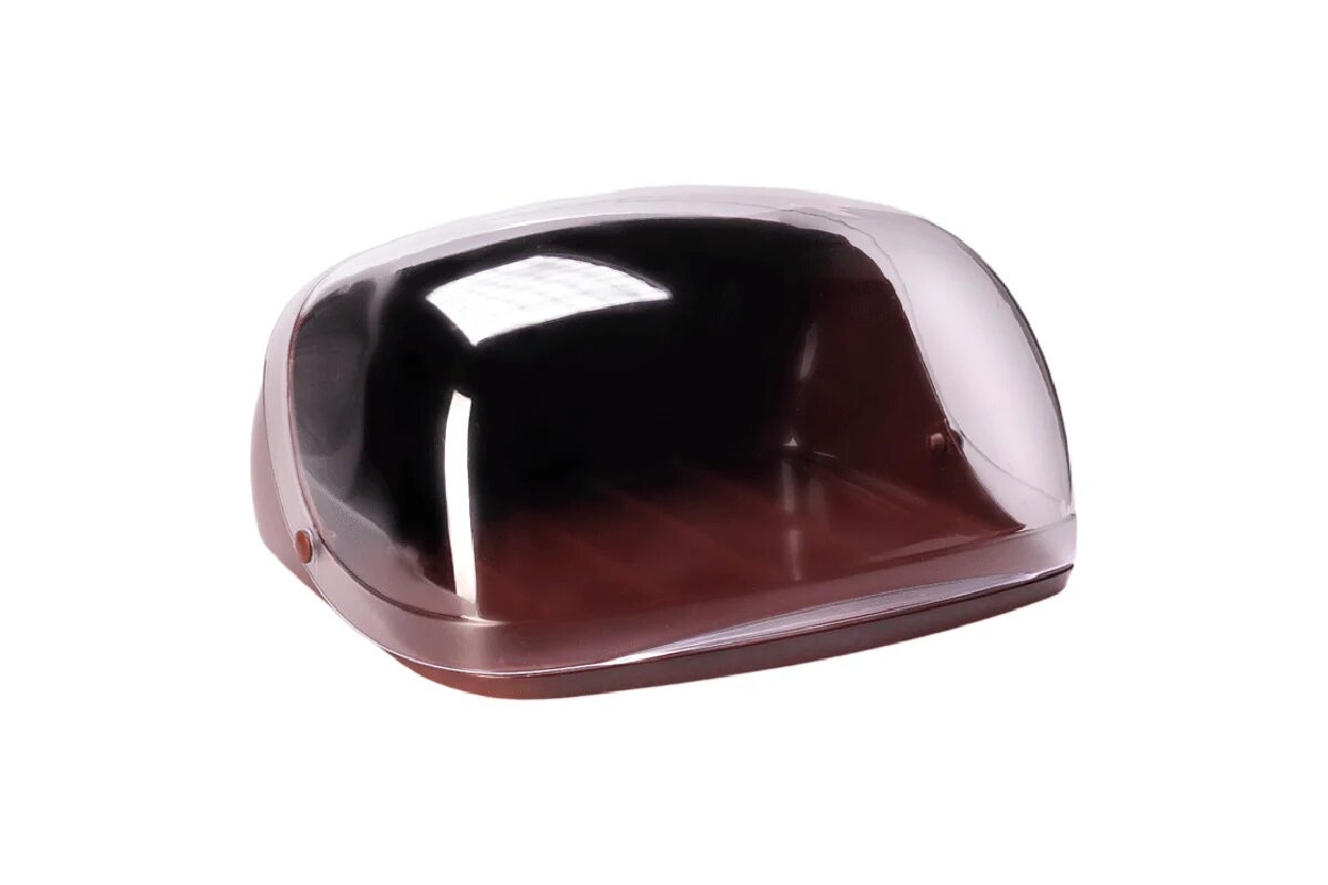 IDEA хлебница большая коричневая М 1181 для хлеба и выпечки на кухне - практичная