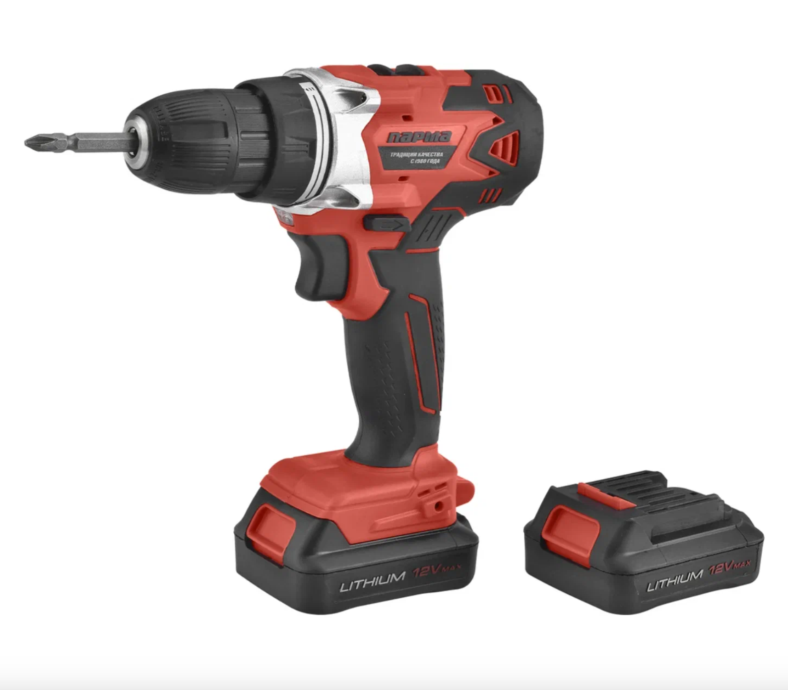 Дрель-шуруповерт аккумуляторная парма ДША-02-2021/2Li 02.021.00016, 2х2 Ач