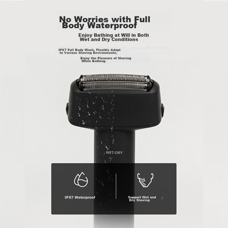 Электрическая бритва Panasonic Electric Shaver Mini Portable влагозащищенная для мужчин и женщин ES-RM31 Green, зеленый