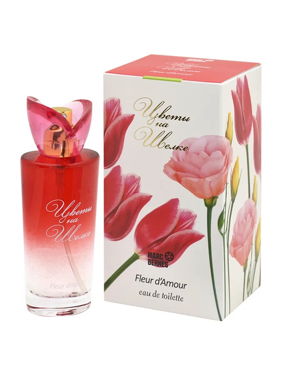 Marc Bernes цветы на шелке Fleur D'amour туалетная вода 50 ml
