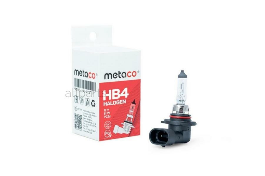 METACO 9510HB4STD Лампа HB4 12V 51W P22d