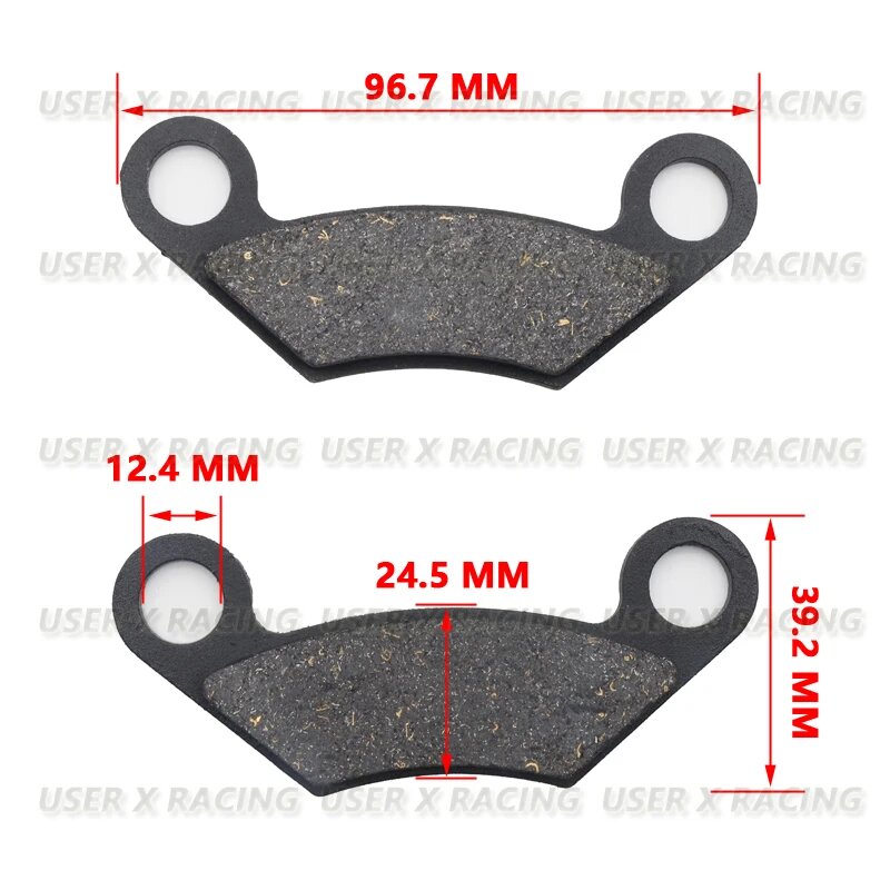 USER-X универсальные дисковые Тормозные колодки для мотоциклов, тормоза, передние и задние дисковые тормозные колодки, колодки, скутер VICTORIA blade rg125 honda 145 DSP-N SLKDC