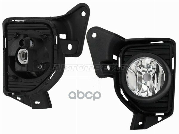 Фара противотуманная (Слева/ крепление HIACE) Toyota Hiace 13-20 / Highlander 10-13 Sat арт. ST-212-20H0L