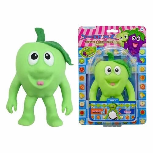Фигурка-тянучка Stretchapalz Фрукты, 14 см, с ароматизатором Яблока