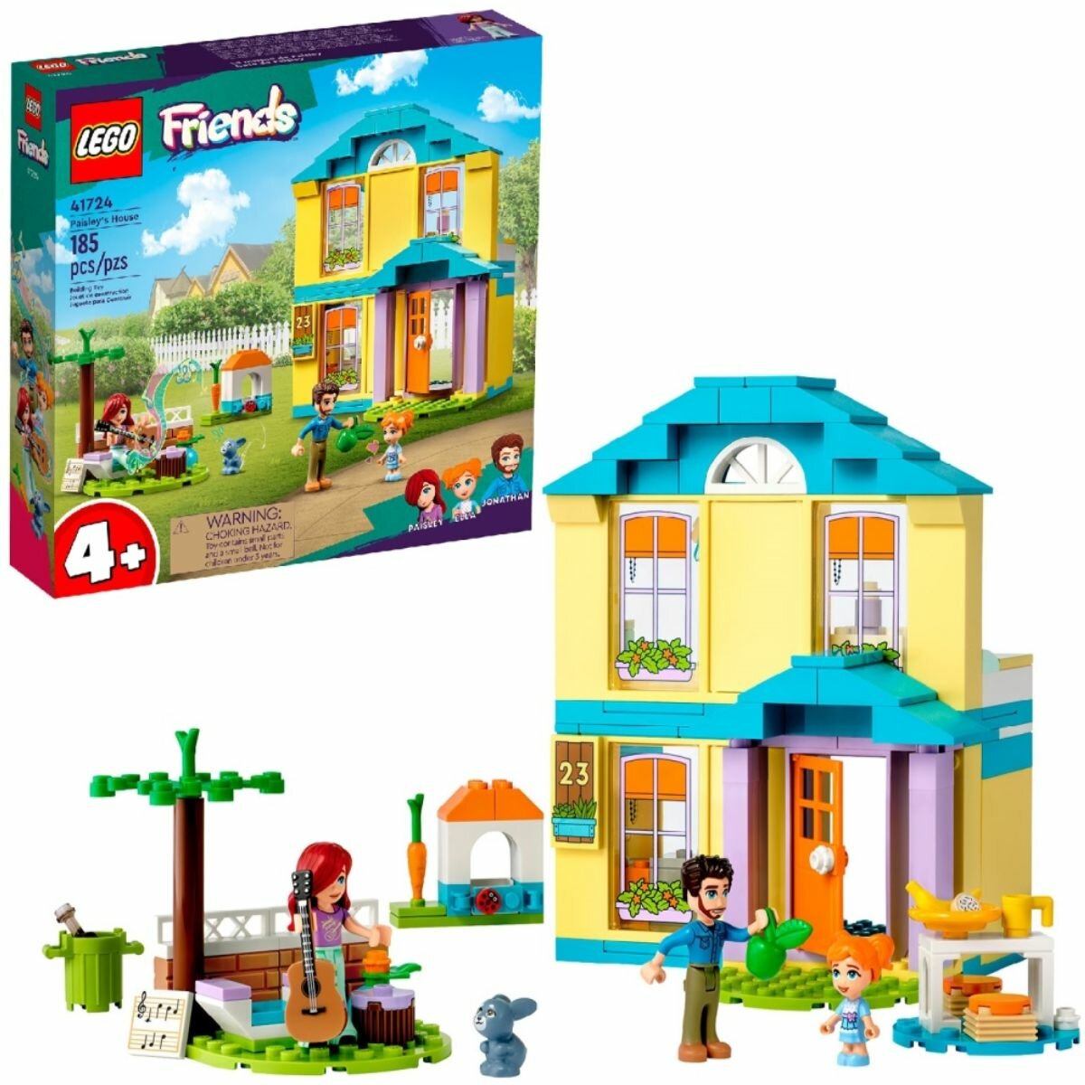 41724 Пластиковый Конструктор Lego Friends 41724 Paisley's House Дом Пейсли